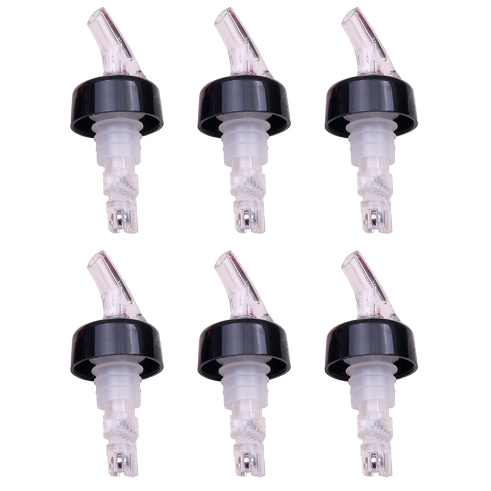 Vertedores de botellas de licor medidos, cola de vertedor de licor medida de 1/2 OZ con vertedor ...